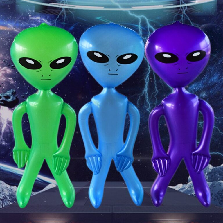 Ecofriendly Pvc Inflatable Alien Doll For Halloween Bar Decor ...