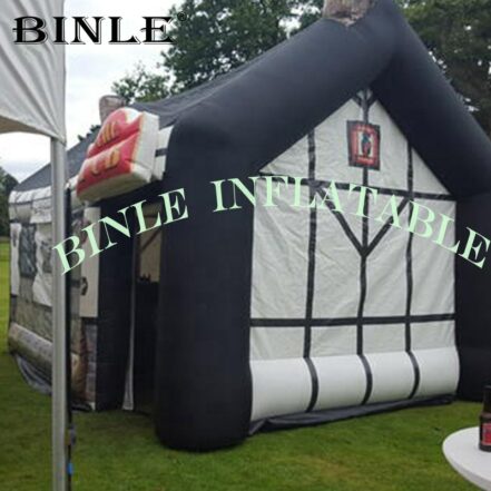 Outdoor Inflatable Pub Bar 5x4m Portable Party Tent House For ...