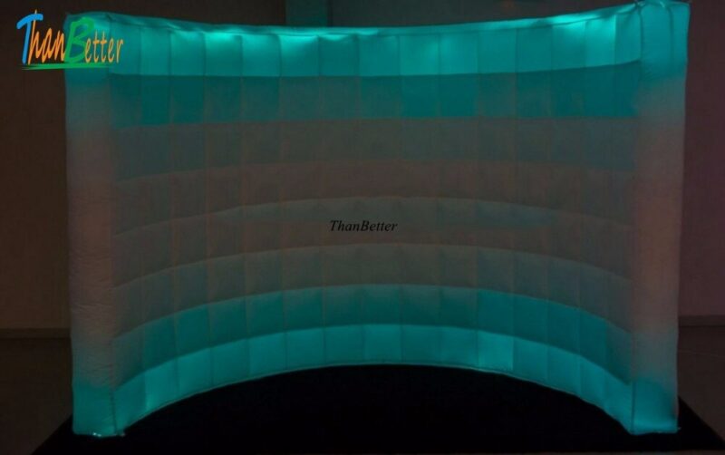 Thanbetter Portable Foldable Fabric 25x24m Inflatable Photo Backdrop ...