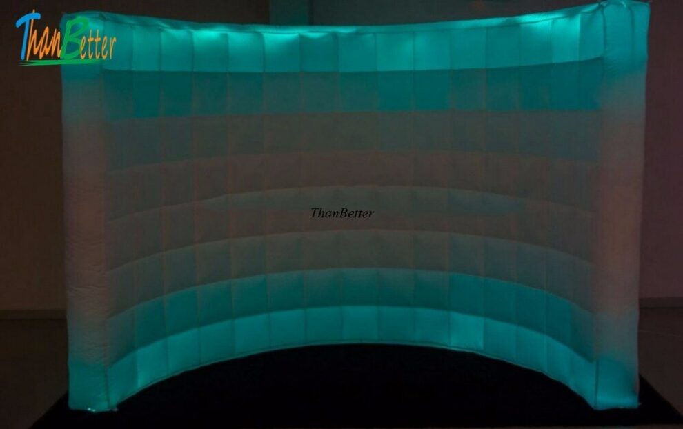 Thanbetter Portable Foldable Fabric 25x24m Inflatable Photo Backdrop ...