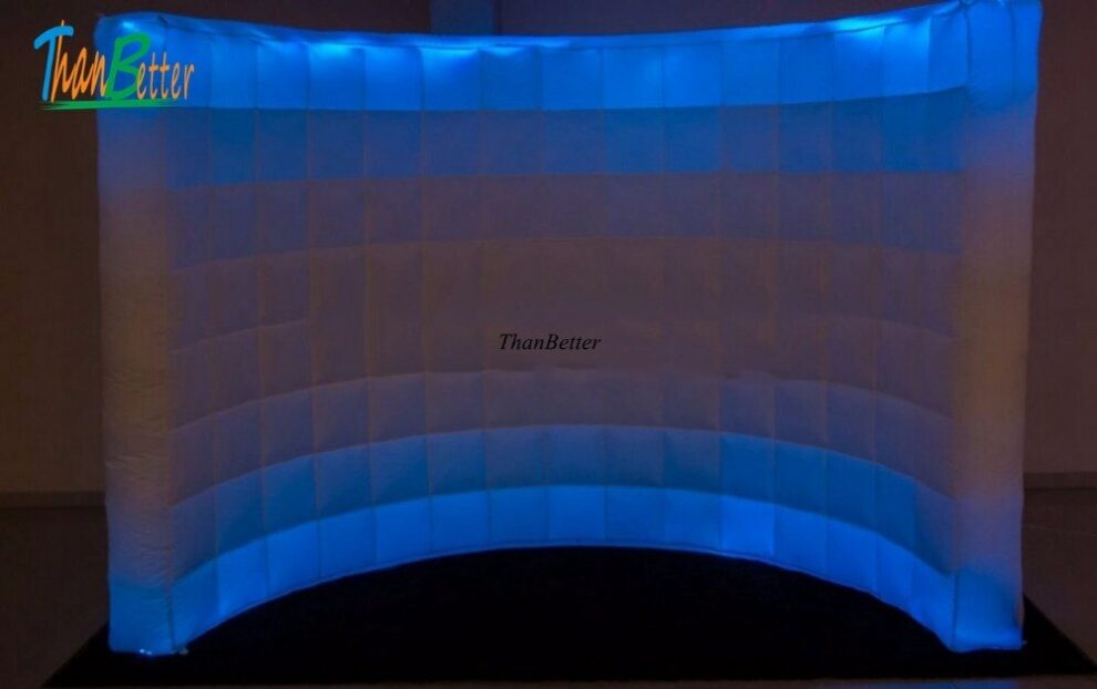 Thanbetter Portable Foldable Fabric 25x24m Inflatable Photo Backdrop ...