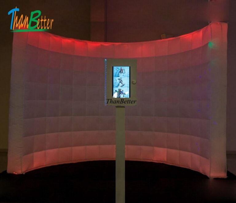 Thanbetter Portable Foldable Fabric 25x24m Inflatable Photo Backdrop ...