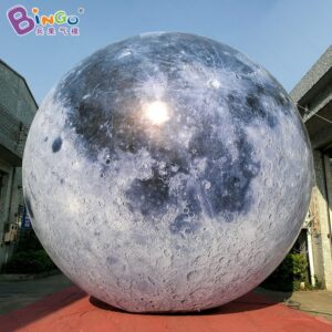 Customizable 8m Giant Inflatable Moon Balloon With Full Printing For ...