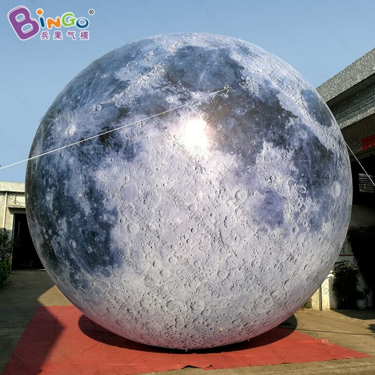 Customizable 8m Giant Inflatable Moon Balloon With Full Printing For Events - WeFlatables.com ...