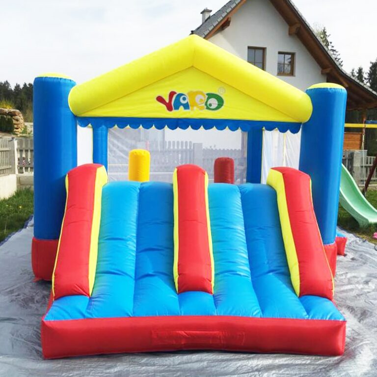 Kids Doublesided Inflatable Bounce House Outdoor Party Jumping Castle ...