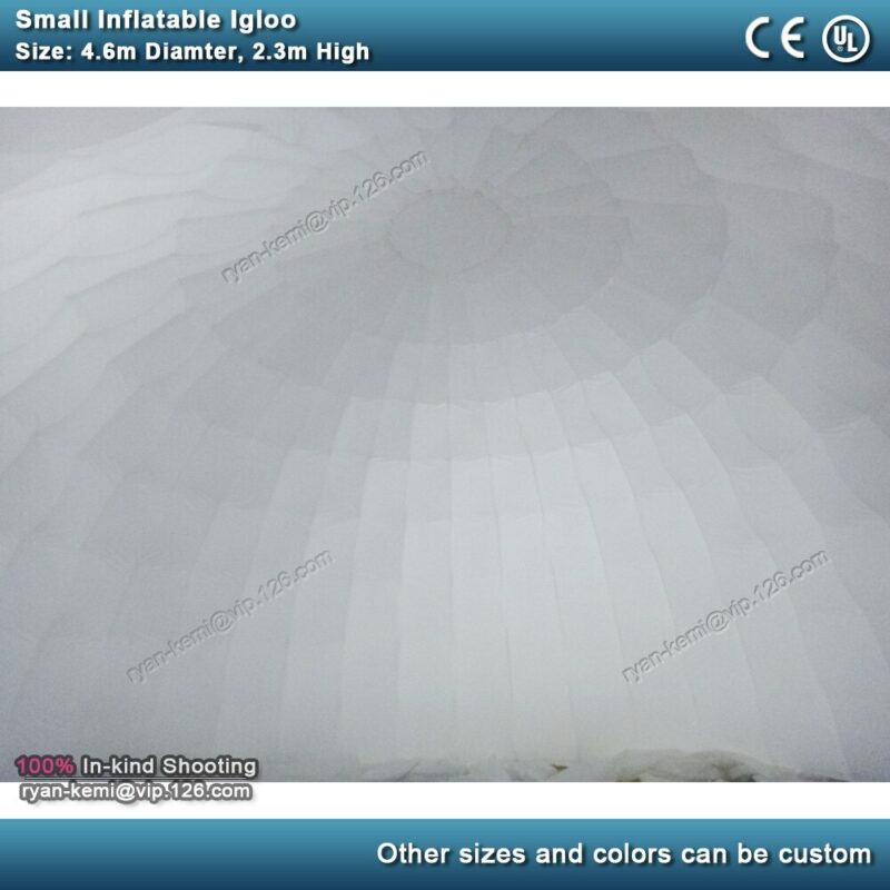 Outdoor Inflatable Igloo Tent 46m Diameter Kids Camping Party Dome ...