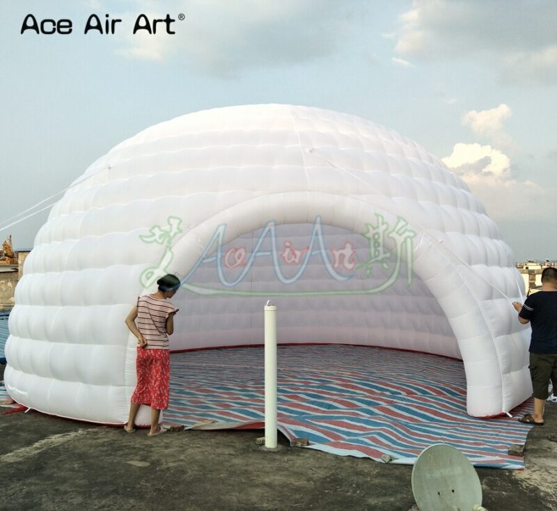 Inflatable Dome Igloo Marquee With Entrance For Exhibitions Events ...