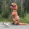 Halloween Dinosaur Trex Inflatable Costume For Kids Teens And Adults ...