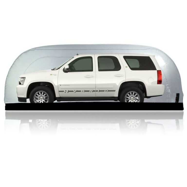 Inflatable Car Capsule Airtight Garage Storage Tent Vehicle Protection ...