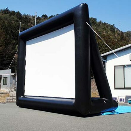 169 Deluxe Inflatable Movie Screen For Outdoor Rear Projection 44mx25m ...