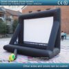 3m Inflatable Outdoor Movie Screen With Rearfront Projection Air Blower ...