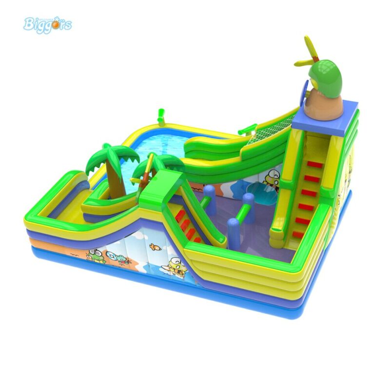Inflatable Outdoor Water Slide With Pool For Kids Bestseller ...
