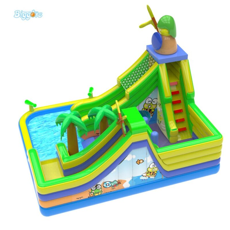 Inflatable Outdoor Water Slide With Pool For Kids Bestseller ...