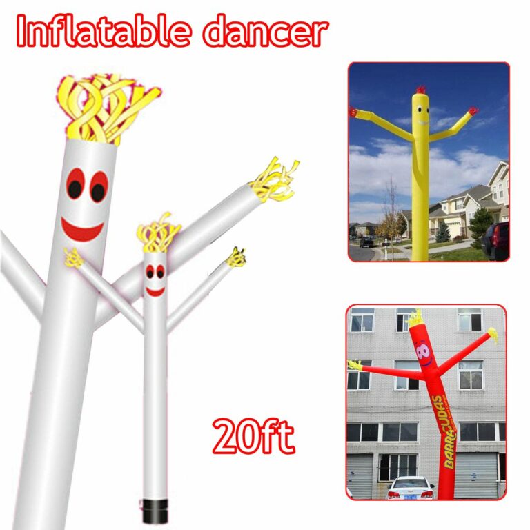 20ft Inflatable Sky Dancer Winddriven Advertising Tube Puppet Flag ...