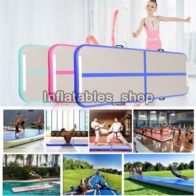 Dwf Material 3x1x02m Inflatable Air Gymnastics Tumbling Track Mat With ...