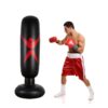 160cm Inflatable Boxing Punching Bag Freestanding Muay Thai Training ...