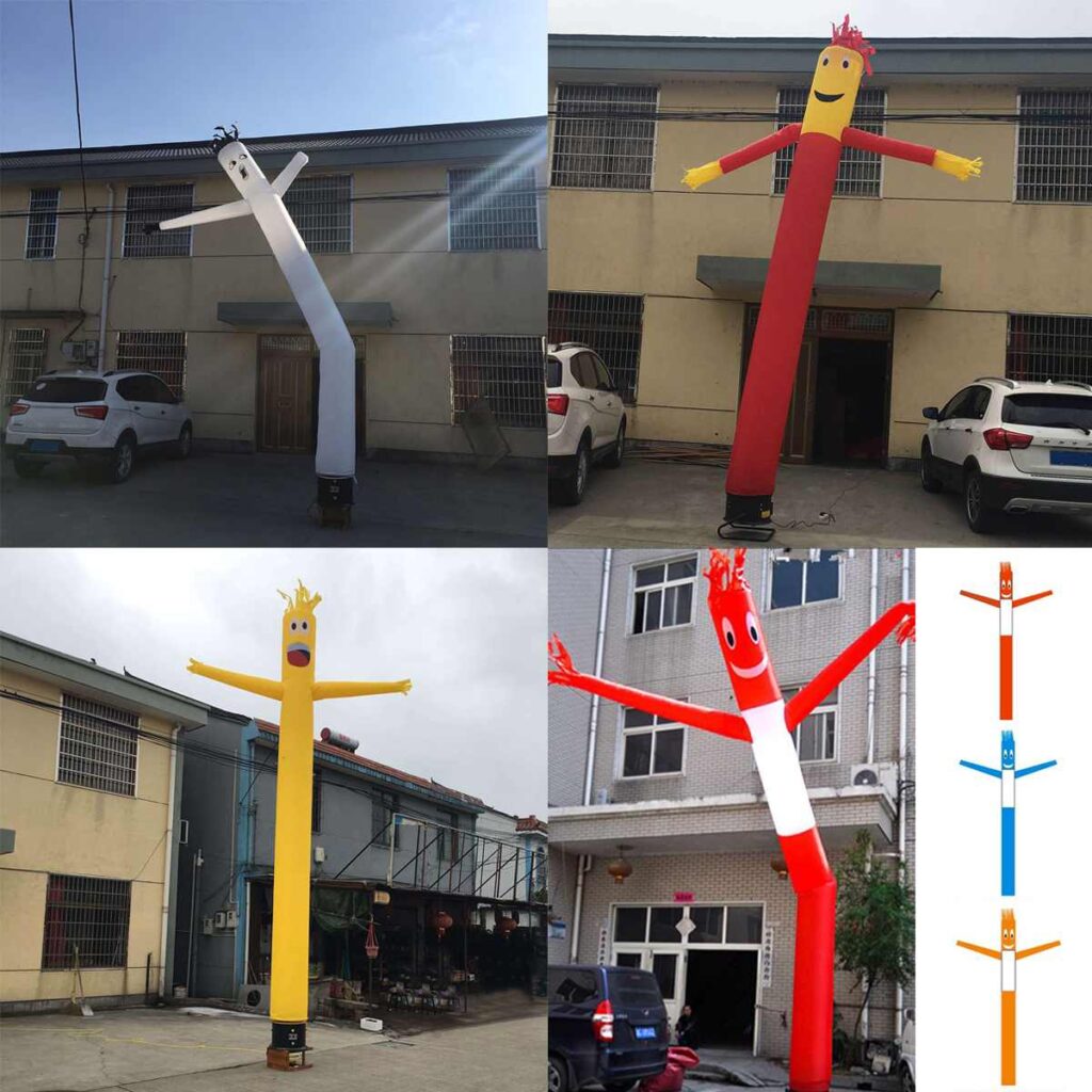 Inflatable Sky Dancer Advertising Puppet Winddriven Tube Man 4m6m ...