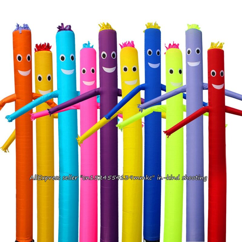 1100w 15hp Inflatable Air Dancer Sky Tube Puppet Man With 110v240v ...