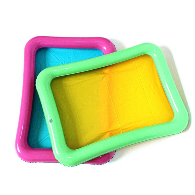 Indoor Inflatable Sandbox Play Tray For Childrens Clay Sand Activities ...