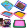 Indoor Inflatable Sandbox Play Tray For Childrens Clay Sand Activities ...
