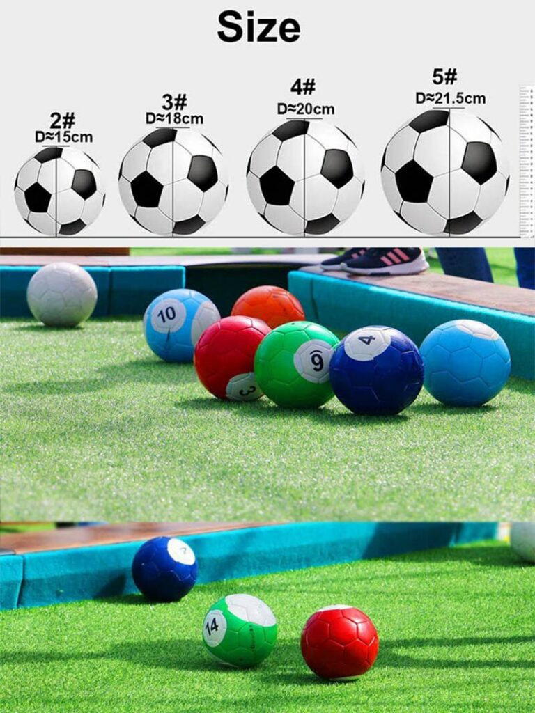 16piece Set Snookball Game Snooker Football Soccer Ball For Billiards ...